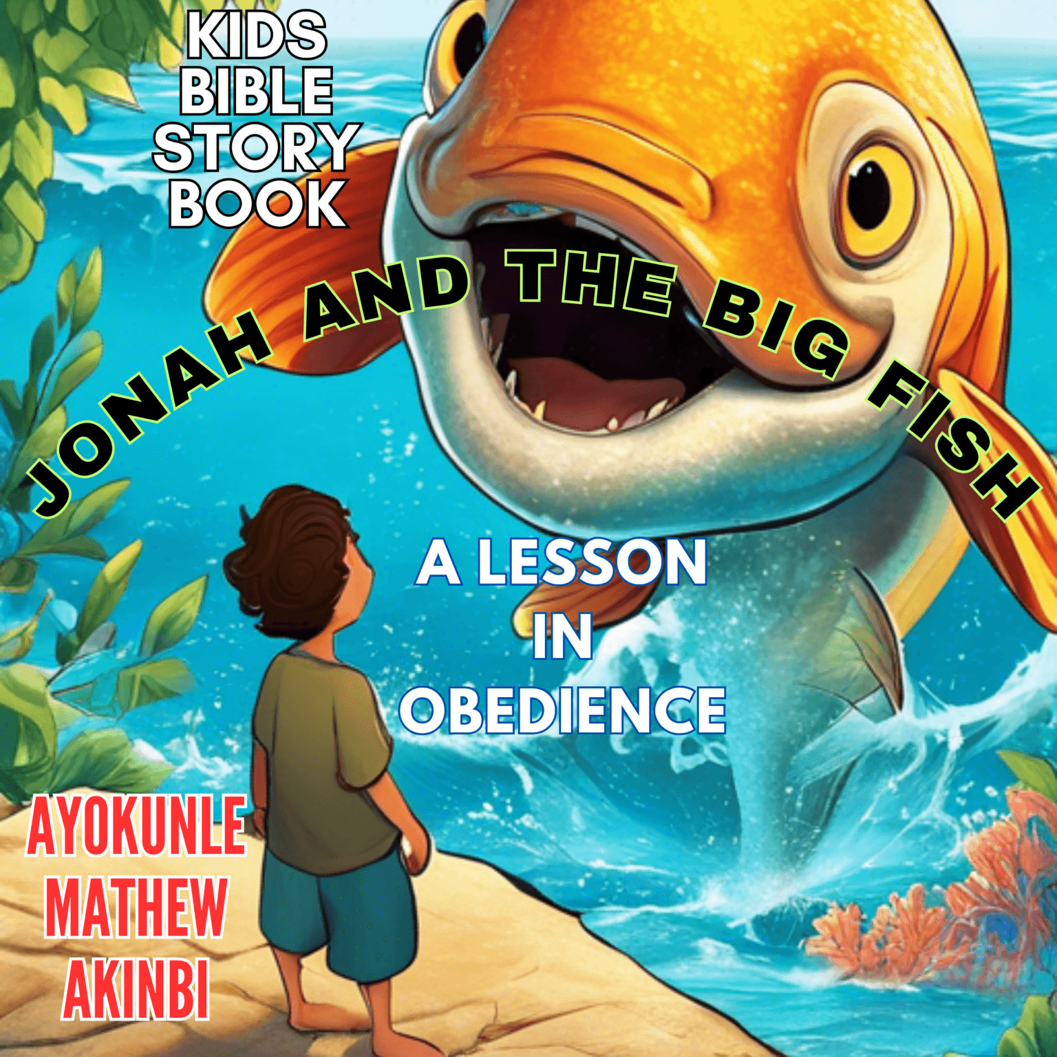 Jonah and the Big Fish A Lesson in Obedience Kids Bible Story Book ...